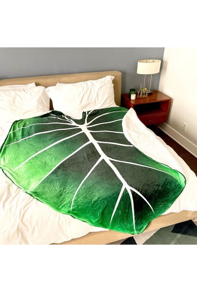 Mectime Yeşil Yaprak Şekli Battaniye (Yurt Dışından) Mectime Yeşil Yaprak Şekli Battaniye (Yurt Dışından)