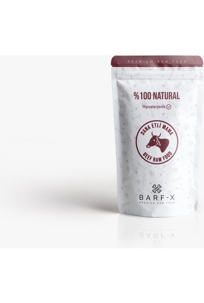 Barfx Danaetli Çiğ Mama 1kg