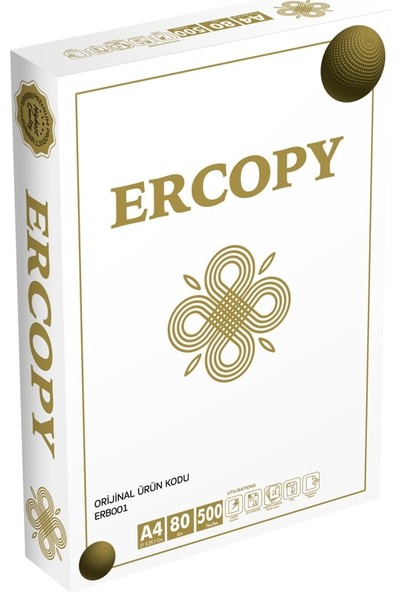 Ercopy Fotokopi Kağıdı A-4 80 gr 500'LÜ