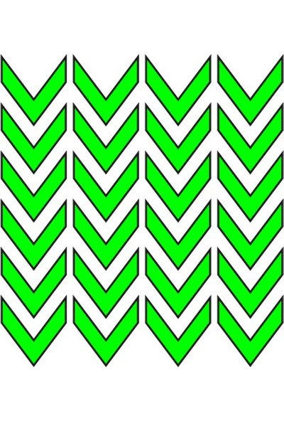 Gogomoto Cg Yeşil Ok Sakal Şeridi Gogomoto Cg Yeşil Ok Sakal Şeridi