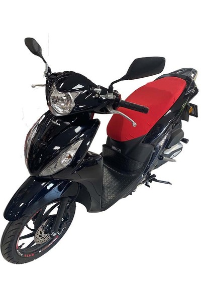 Gogomoto Honda Dio Uyumlu Koltuk Kılıfı Kırmızı