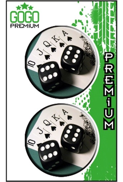 Gogomoto Zar 1 (5x5 Cm) Ikili Damla Etiket