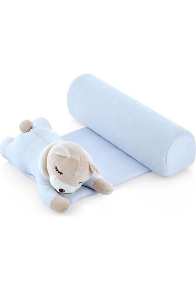 Babyjem Güvenli Uyku Yastığı 674 Mavi Ayıcık Babyjem Güvenli Uyku Yastığı 674 Mavi Ayıcık
