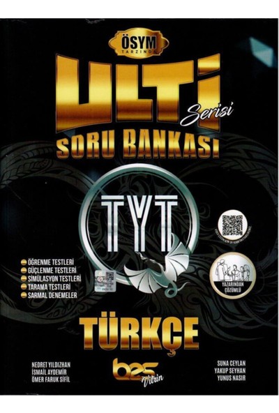 AKM TYT Türkçe Ulti Serisi Soru Bankası Bes Yayınları