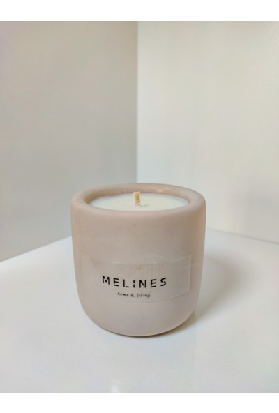 Melines Tarçın, Vanilya Kokulu, Dekoratif Soya Mum - Sonbahar