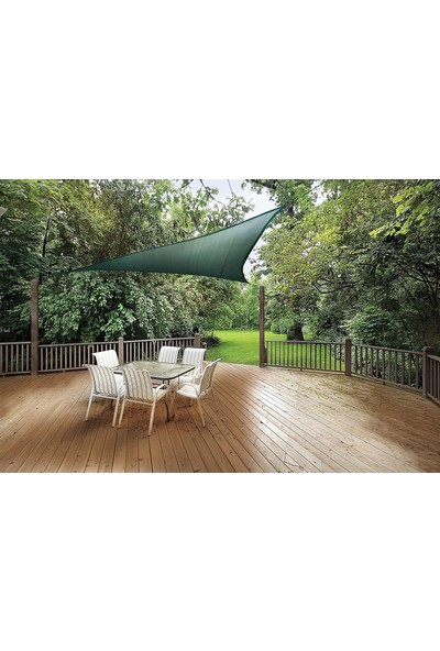 Yıldız Su Geçirmez Üçgen Gölgelik Yeşil 4.40X4.40X6.35MT
