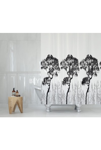 Tropik Banyo Duş Perdesi 3391 Tek Kanat 180X200CM Tropik Banyo Duş Perdesi 3391 Tek Kanat 180X200CM