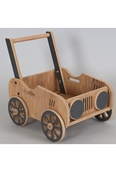 Hobimax Ahşap Oyuncak Araba 4 Tekerlekli Hobimax Ahşap Oyuncak Araba 4 Tekerlekli
