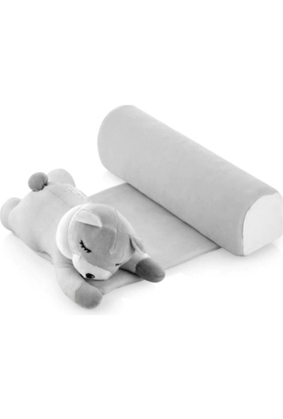Babyjem Güvenli Uyku Yastığı 674 Gri Ayıcık