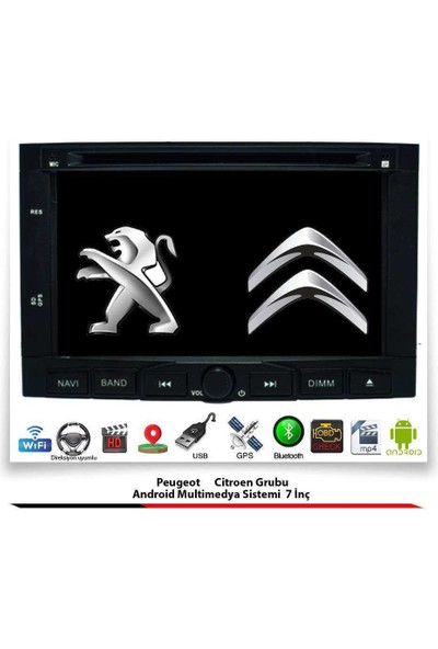 Citroen Berlingo Android Multimedya Sistemi 7 Inç (2008-2019) 2 GB Ram 16 GB Hafıza 8 Çekirdek Necvox Evervox Brc Citroen Berlingo Android Multimedya Sistemi 7 Inç (2008-2019) 2 GB Ram 16 GB Hafıza 8 Çekirdek Necvox Evervox Brc