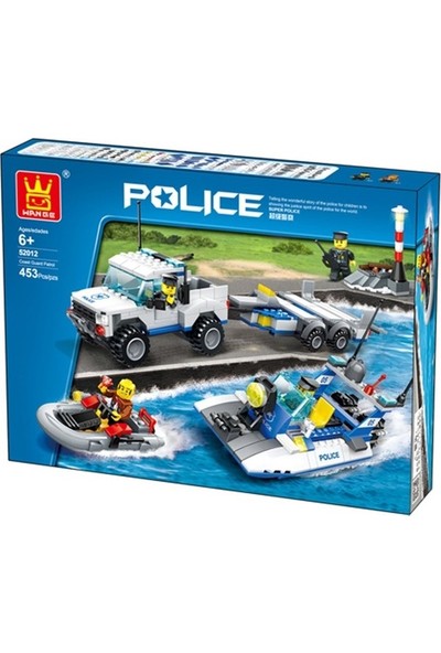 Wange Polis Sahil Güvenlik Seti 52012 Wange Polis Sahil Güvenlik Seti 52012