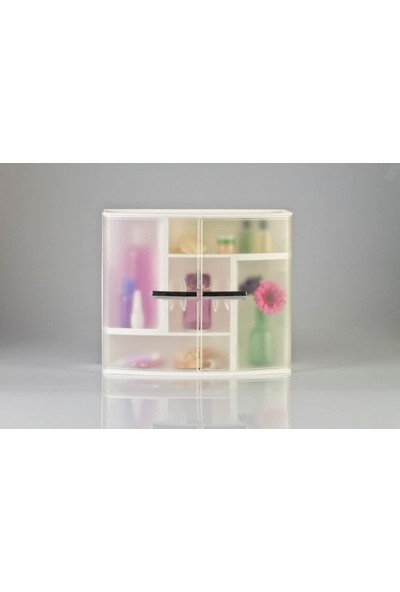 Berlin Shop Banyo Ecza Dolabı Şeffaf Naturel M-09416 Berlin Shop Banyo Ecza Dolabı Şeffaf Naturel M-09416