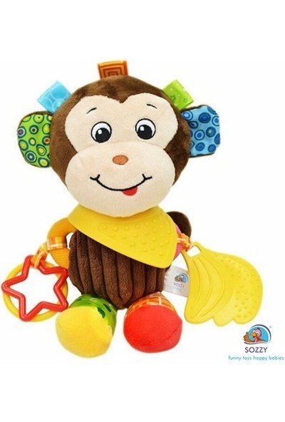 Okbaby Sozzy Toys Maymun Arkadaşım Aktivite Oyuncağı - SZY130 Okbaby Sozzy Toys Maymun Arkadaşım Aktivite Oyuncağı - SZY130