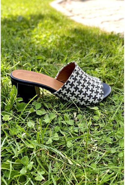 Feles 02-201 Kadın Topuklu Terlik