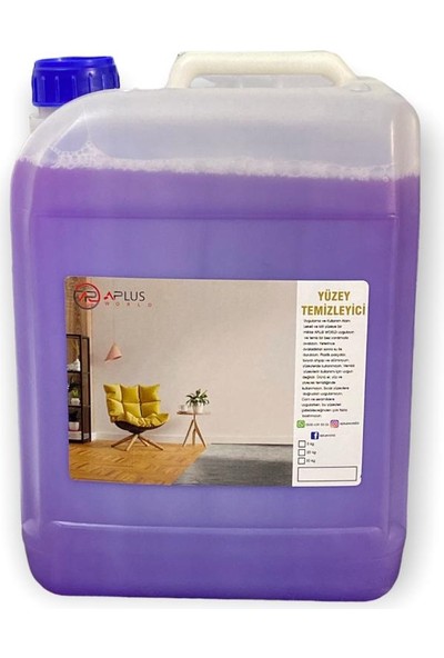 Aplus World 5 kg Lavanta Kokulu Yüzey Temizleyici