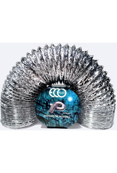 Eco 3mt Aspiratör Borusu Metalize