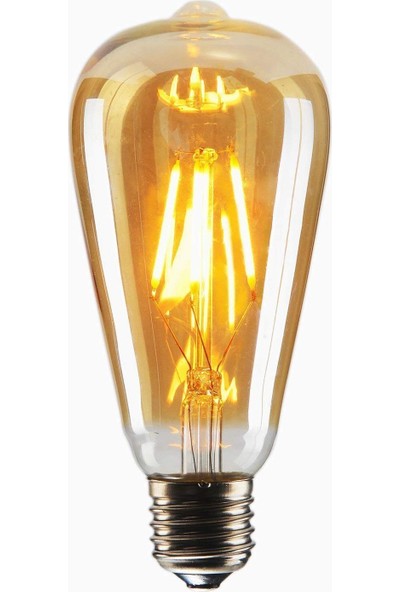 Yükseliş Edison ST64 Flamanlı 4W LED Rustik Dekoratif Ampul Vintage Aydınlatma Yükseliş Edison ST64 Flamanlı 4W LED Rustik Dekoratif Ampul Vintage Aydınlatma