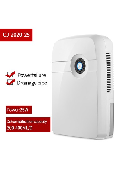 Solomon Ev Uzaktan Kumandalı Nem Alma Cihazı 2500 ml (Yurt Dışından)