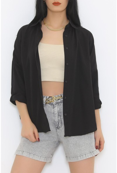 Depoxml Salaş Gömlek Siyah - 293.1247. Depoxml Salaş Gömlek Siyah - 293.1247.