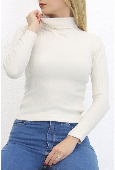 Depoxml Balıkçı Yaka Body Bej - 8338.1567. Depoxml Balıkçı Yaka Body Bej - 8338.1567.