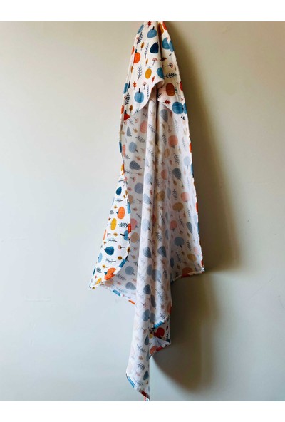 Runbaby 75 x 75 cm Pamuk Müslin Bebek Kundak Bornoz Runbaby 75 x 75 cm Pamuk Müslin Bebek Kundak Bornoz