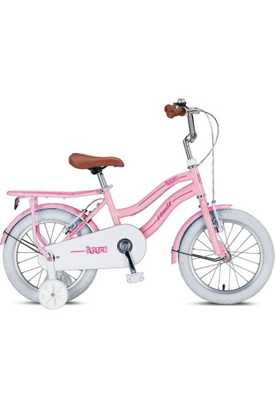 Ümit 16J Stıtch Kız Çocuk Bisikleti - Pembe
