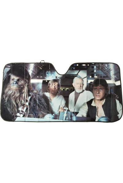 Plasticolor Star Wars Araba Güneşliği 70 cm x 147 cm Büyük Boy