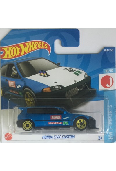Hot Wheels Honda Civic Custom (2022_HCT11)