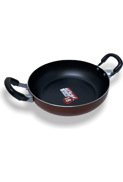 Teflon Omlet Tavası & Yumurta Sahanı 18 cm Teflon Omlet Tavası & Yumurta Sahanı 18 cm