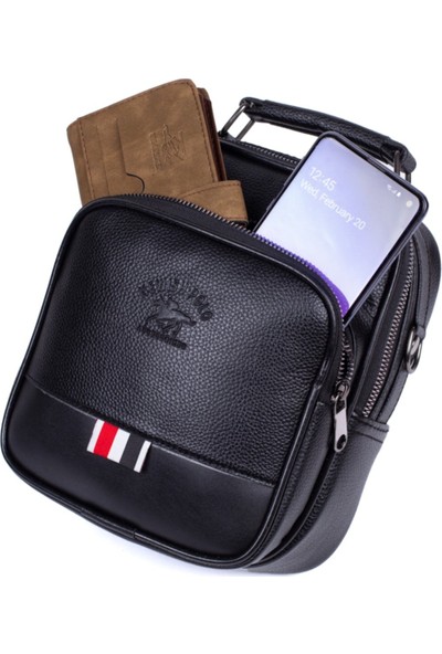 NW-2040 Suni Deri Tomy Erkek El ve Omuz Çantası NW-2040 Suni Deri Tomy Erkek El ve Omuz Çantası