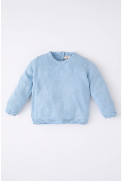 DeFacto Kız Bebek Regular Fit Bisiklet Yaka Kaşmir Dokulu Ekstra Yumuşak Kazak X8187A222WN DeFacto Kız Bebek Regular Fit Bisiklet Yaka Kaşmir Dokulu Ekstra Yumuşak Kazak X8187A222WN