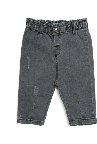 Hello Baby Basic Kız Bebek Slouchy Denim Pantolon