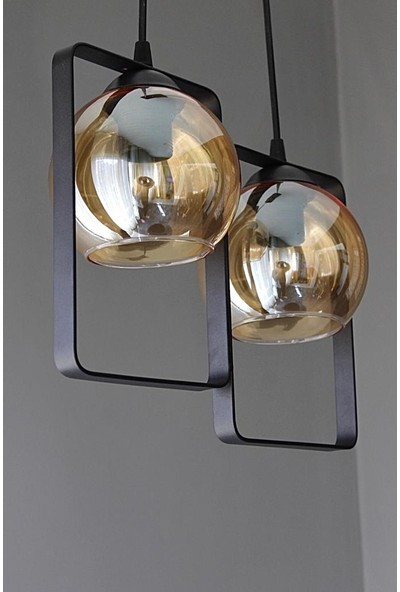 Avizevi Aydınlatma Ege 2'li Bal Camlı