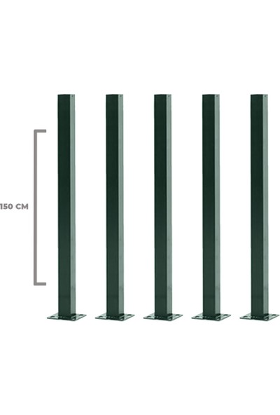 Telfence Panel Çit Direği 150 cm (5 Adet) Telfence Panel Çit Direği 150 cm (5 Adet)