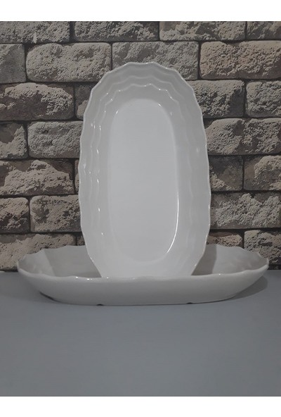 Colezium Seramik Servis (Kayık) Tabağı Colezium Seramik Servis (Kayık) Tabağı