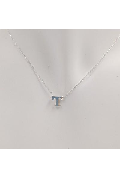 925 Ayar Harf Gümüş Kolye