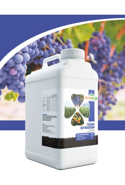 Terra Nıtrogena Sıvı Azotlu Gübre Çözeltisi 5 Lt Terra Nıtrogena Sıvı Azotlu Gübre Çözeltisi 5 Lt