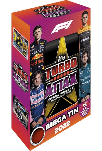 Mythos Cards Formula 1 Turbo Attax / Mega Metal Kutu (Hall Of Fame) Mythos Cards Formula 1 Turbo Attax / Mega Metal Kutu (Hall Of Fame)