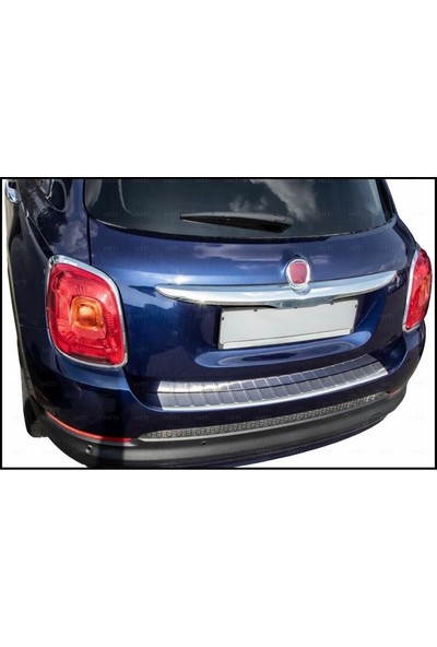 MZM Oto Dizayn Fiat 500X Krom Arka Tampon Üstü Koruma 2014 ve Üzeri Paslanmaz Çelik MZM Oto Dizayn Fiat 500X Krom Arka Tampon Üstü Koruma 2014 ve Üzeri Paslanmaz Çelik