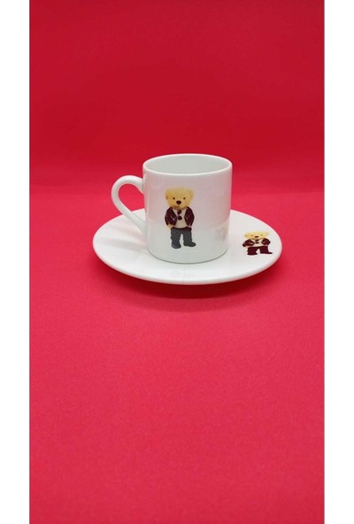 Dark Blue Decoration Yakışıklı Teddy Ayı Kahve Fincanı Dark Blue Decoration Yakışıklı Teddy Ayı Kahve Fincanı