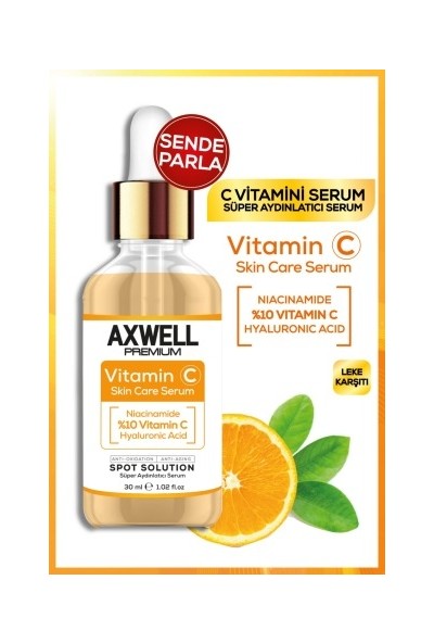 Axwell C Vitamini Süper Aydınlatıcı Serum ( 30 ml )