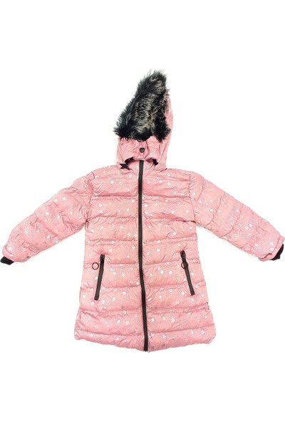 Lifeformoda Kız Çocuk Desenli Fermuar Cepli Tüylü Kapüşonlu Şişme Mont Kaban 7022 Lifeformoda Kız Çocuk Desenli Fermuar Cepli Tüylü Kapüşonlu Şişme Mont Kaban 7022
