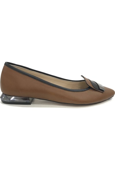 İzland Shoes Kadın Taba Rengi Şık Tokalı Günlük Rahat Babet İzland Shoes Kadın Taba Rengi Şık Tokalı Günlük Rahat Babet