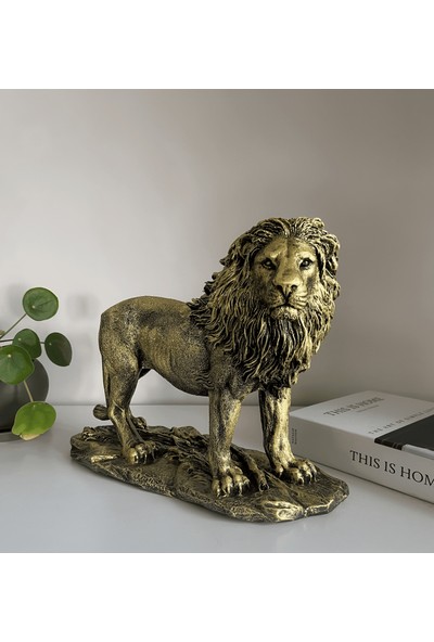 Livado Aslan Dekoratif Biblo Heykel Livado Aslan Dekoratif Biblo Heykel