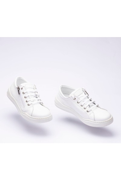 TwoEgoist Kadın Hakiki Deri Fermuarlı Günlük Spor Ayakkabı / Sneakers TwoEgoist Kadın Hakiki Deri Fermuarlı Günlük Spor Ayakkabı / Sneakers