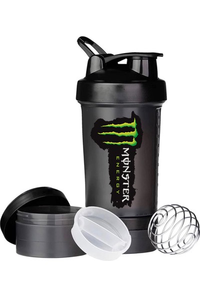 Rafkar Shaker Protein Shaker Bpa Içermez Gym Bottle 650 ml Vitamin Takviye Kabı Spor Suluk Monster Energy Rafkar Shaker Protein Shaker Bpa Içermez Gym Bottle 650 ml Vitamin Takviye Kabı Spor Suluk Monster Energy