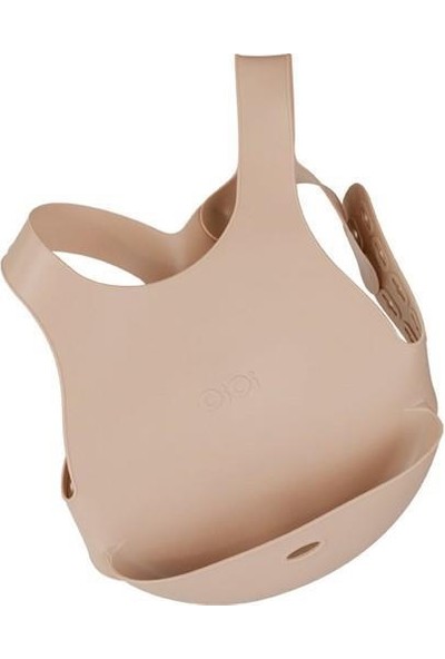 Oioi Silikon Mama Önlüğü Beige