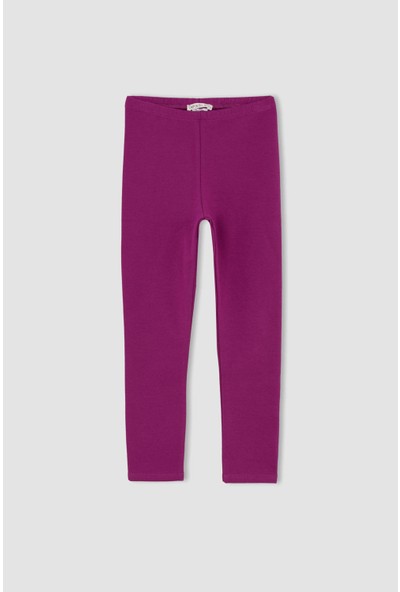 DeFacto Kız Çocuk Basic İçi Yumuşak Tüylü Uzun Tayt U6487A622AU