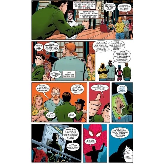 Spider-Man: The Fantastic Spider-Man Ingilizce Çizgi Roman Kitabı