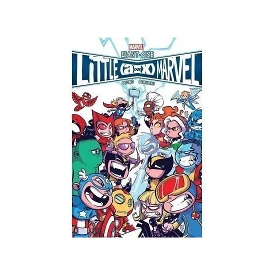 Giant-Size Little Marvel: Avx Ingilizce Çizgi Roman Kitabı